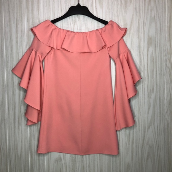 Ina | Dresses | Ina Bell Sleeve Off The Shoulder Dress | Poshmark